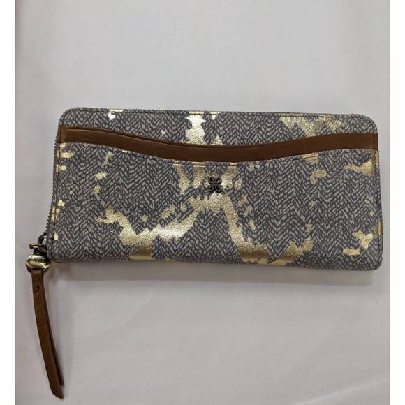 HOBO | Bags | New Hobo Max Large Continental Wallet In Golden ...